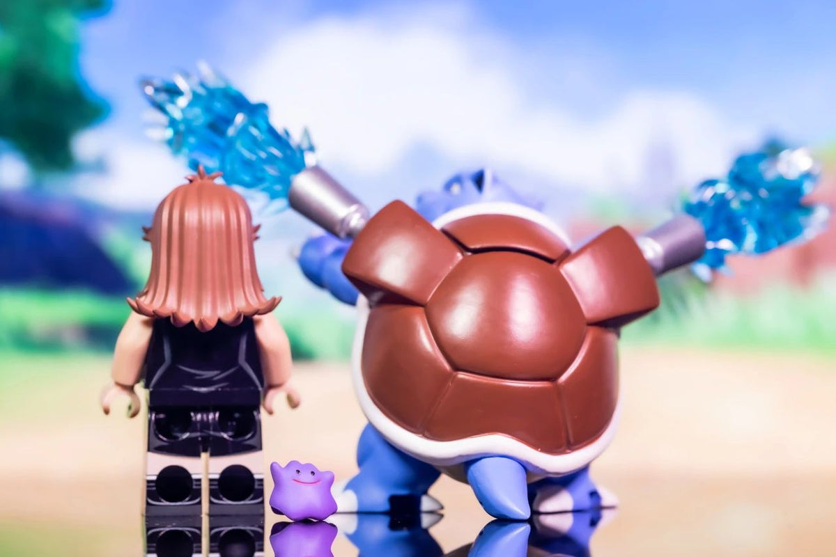 Blue and Blastoise、 Ditto – Warehouse 8